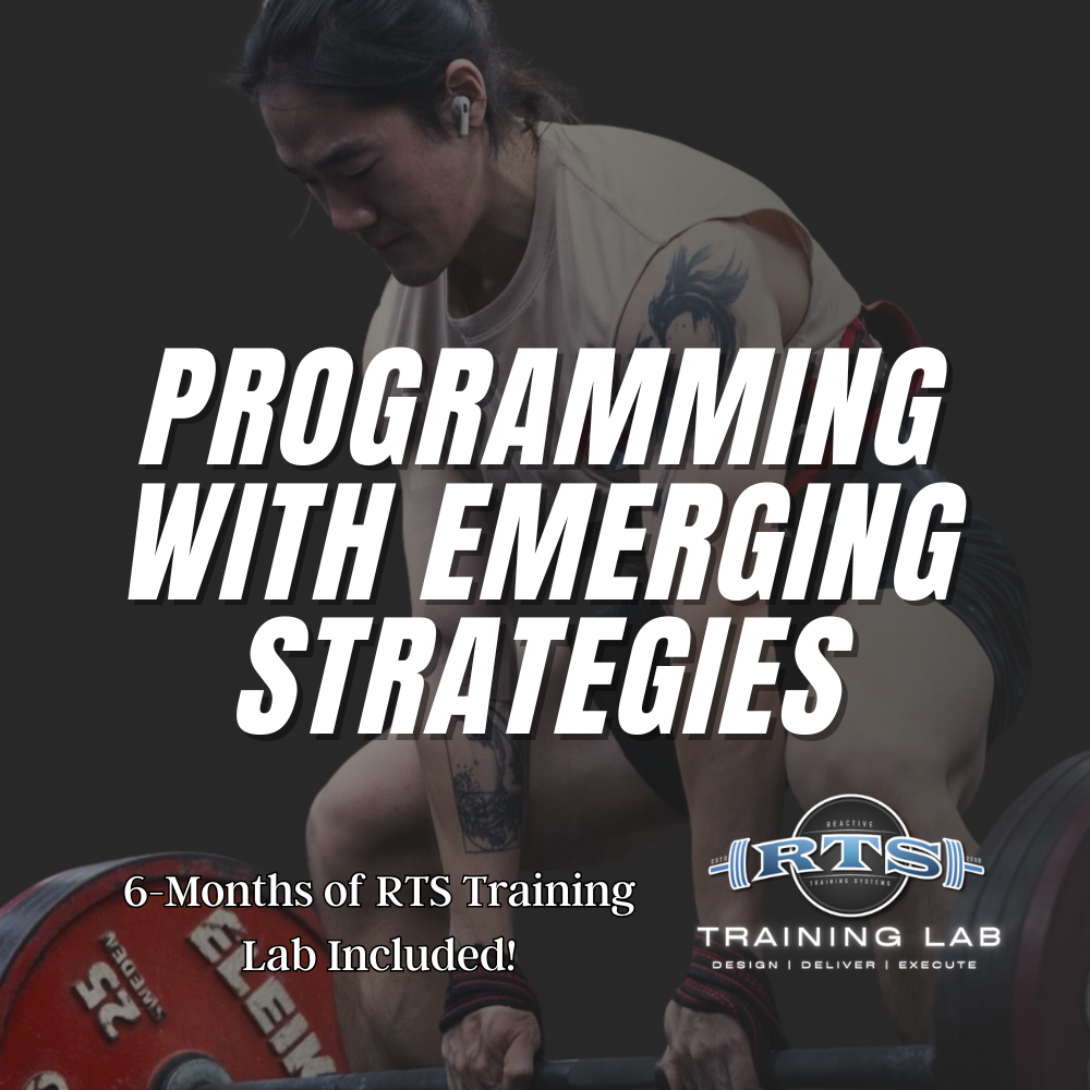 Programming with Emerging Strategies Subscription – Reactive Training ...